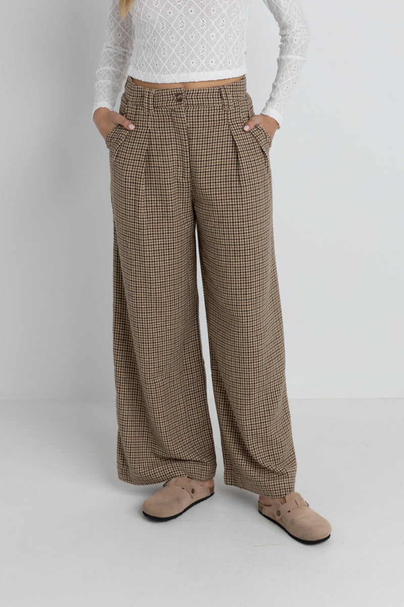 Mollie Check Pant – Rhythm New Zealand