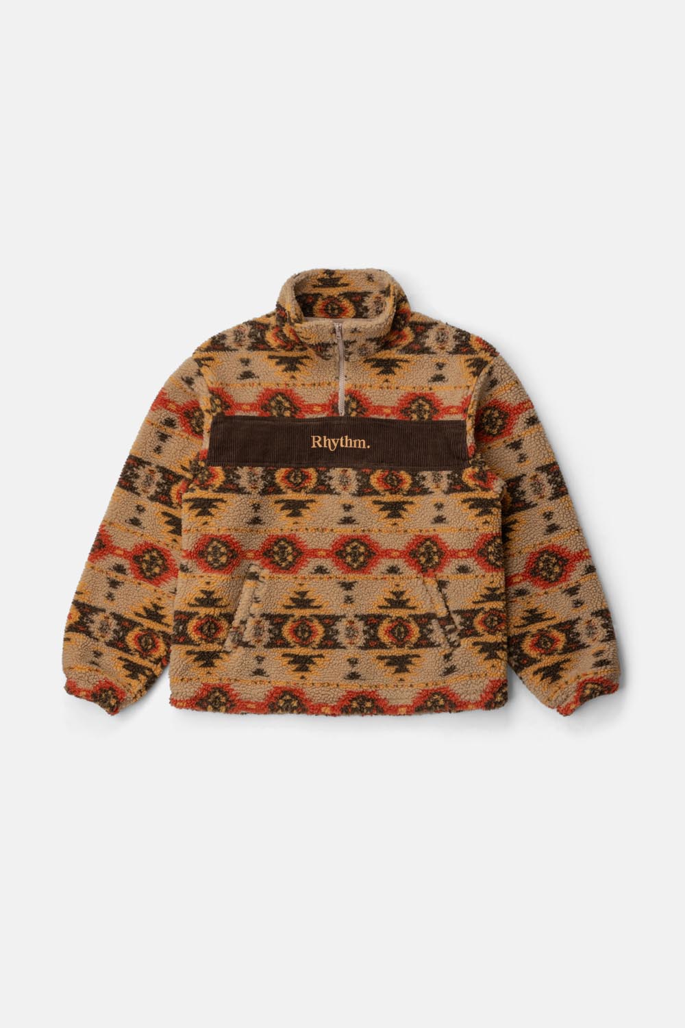 High Noon Quarter Zip Tan – Rhythm New Zealand